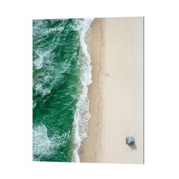 Liv Corday Bild 'South Beach Miami' Herren Gr&ouml;&szlig;e 60x80 sand / grau / gr&uuml;n / wei&szlig;