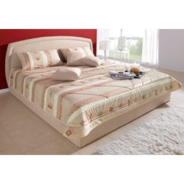 Tagesdecke, beige, B:215cm L:225cm, Polyester, Westfalia Schlafkomfort, Tagesdecken, Tagesdecke
