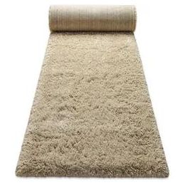 Hochflor-Teppich Esprit "YOGI ESP-096", beige (sand), B:80cm H:50mm L:230cm, Polyester, Teppiche, L&auml;ufer, flauschiger weicher Flor, Wohnzimmer