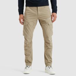 PME-Legend Cargohose PME LEGEND "Nordrop Stretch Twill", Herren, Gr. 40, L&auml;nge 32, beige (plaza taupe), Twill, Obermaterial: 97% Baumwolle, 3% Elasthan, unifarben, regular fit kn&ouml;chellang, Hosen Cargohose, mit Logo Stickerei