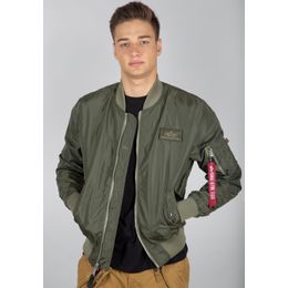 Bomberjacke Alpha Industries "MA-1 TTC Light", Damen, Gr. S, gr&uuml;n (schwarz olive), Obermaterial: 100% Nylon, Futter: 100% Nylon, Jacken Bomberjacke