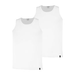 Tanktop Puma "Puma EVERYDAY TANK TOP", Herren, Gr. L, wei&szlig;, Single Jersey, Obermaterial: 100% Baumwolle, k&ouml;rpernah h&uuml;ftbedeckend, Rundhals, Tops Tanktop, mit Rundhalsausschnitt