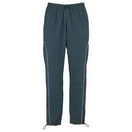 Jogginghose Urban Classics "Urban Classics Piped Panel Trackpants", Herren, Gr. XXL, US-Gr&ouml;&szlig;en, bottlegr&uuml;n, 100% Polyester, gestreift, normal, Hosen Jogginghose