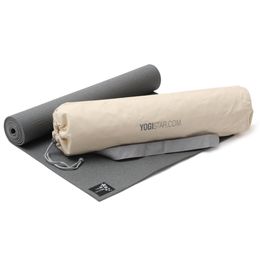 YOGISTAR.COM Yoga-set Starter Edition Herren Gr&ouml;&szlig;e 7 beige / grau
