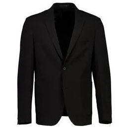 Anzugsakko LINDBERGH "Sakko Relaxed Fit", Herren, Gr. XXL, schwarz, Obermaterial: 65% Polyester, 31% Viskose, 4% Elasthan; Futter: 100% Polyester, Sakkos