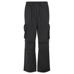 Cargohose 2Y STUDIOS "2Y Studios 2Y Taro Cargo Pants", Damen, Gr. 38, Normalgr&ouml;&szlig;en, schwarz, 100% Baumwolle, unifarben, normal, Hosen Cargohose