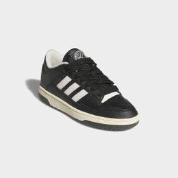 Sneaker adidas Sportswear "RAPID COURT LOW", M&auml;dchen, Gr. 38,5, core schwarz, sanftes wei&szlig;, carbon, Synthetik, Schuhe Sneaker, f&uuml;r Kinder & Jugendliche