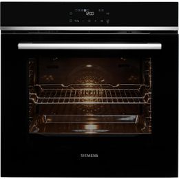 Siemens Pyrolyse Backofen "HB571ABS3", Energieeffizienz: A+, grau, B:59,4cm H:59,5cm T:54,8cm, Back&ouml;fen, Automatische Selbstreinigung & einfache Steuerung dank LED-Bedienung, Pyrolyse Backofen