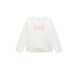 KOTON Sweatshirt M&auml;dchen Gr&ouml;&szlig;e 110/116 pastellpink / naturwei&szlig;