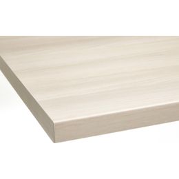 Arbeitsplatte Optifit "Luzern", braun (akaziefarben), B:280cm H:3,8cm T:60cm, Holzwerkstoff, Tischplatten, Arbeitsplatte, 38 mm stark, Tiefe 60 cm, gro&szlig;e Auswahl an Breiten