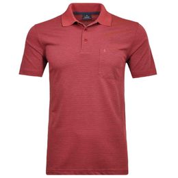 Poloshirt Ragman, Herren, Gr. Blacklist, orange (koralle, 606), Baumwollmischung, regular fit, ohne Ausschnitt, Shirts Poloshirt