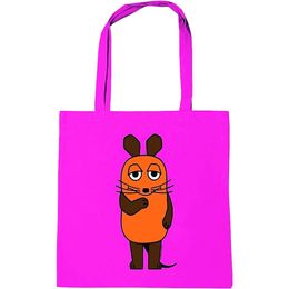 logoshirt Schultertasche 'Die Sendung mit der Maus' Damen Gr&ouml;&szlig;e One Size pink