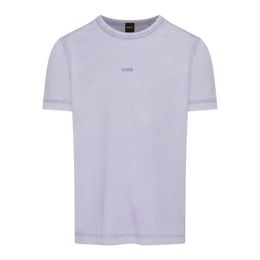T-Shirt BOSS Orange "Tokks", Herren, Gr. S, open lila549, Single Jersey, Obermaterial: 100% Baumwolle, regular fit h&uuml;ftbedeckend, Rundhals, normaler Saum, Shirts T-Shirt, mit BOSS Orange Markenlabel