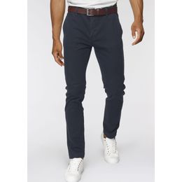Levi's Chinohose LEVI'S "LE XX CHINO SLIM TAPER", Herren, Gr. 34, L&auml;nge 32, blau (shady dunkelblau), Web, Obermaterial: 98% Baumwolle, 2% Elasthan, gerade kn&ouml;chellang, Hosen Chinohose, mit Markenlogo