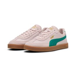 Sneaker Puma "CLUB II ERA", Herren, Gr. 39, L&auml;nge 32, gr&uuml;n (mauve mist, wild gr&uuml;n), Synthetik, unifarben, Schuhe Sneaker, Obermaterial aus Leder, Innenmaterial aus Textil