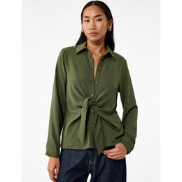 KOTON Bluse Damen Gr&ouml;&szlig;e M oliv