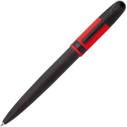 Drehkugelschreiber Festina, schwarz (schwarz, rot), Stifte, Metall, Drehkugelschreiber, Schreibger&auml;t, Mine wechselbar, Geschenkidee, inkl. Etui