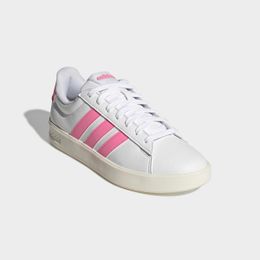 Sneaker adidas Sportswear "GRAND COURT 3.0", Damen, Gr. 37, cloud wei&szlig;, bliss pink, core wei&szlig;, Synthetik, Textil, Schuhe Sneaker