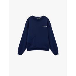 KOTON Sweatshirt Damen Gr&ouml;&szlig;e XL navy / wei&szlig;