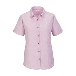 Funktionshemd Killtec "KOS 368 WMN WVN SHRT", Damen, Gr. 36, Normalgr&ouml;&szlig;en, pink, Obermaterial: 100% Polyester, Hemden Funktionshemd, Karierte, wasserabweisende, atmungsaktive Bluse