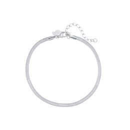 Hey Happiness Fu&szlig;schmuck 'Snake Flow' Damen Gr&ouml;&szlig;e One Size silber