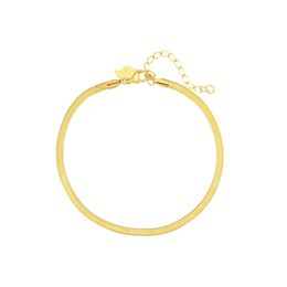 Hey Happiness Fu&szlig;schmuck 'Snake Flow' Damen Gr&ouml;&szlig;e One Size gold
