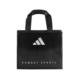 Kulturbeutel adidas Performance "Tactic Pouch Combat Sports", schwarz (schwarz, silber), Taschen, Jungen, B/H/T: 25cm x 60cm, Polyester, Kulturbeutel, ist mit dem Backpack M und Backpack L kompatibel, B:25cm H:60cm