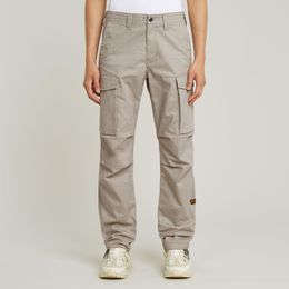G-Star Raw Cargohose G-STAR "Core Regular Cargo", Herren, Gr. 34, L&auml;nge 32, toggee, milk dobby, Web, Obermaterial: 88% Baumwolle, 9% Hanf, 3% Elasthan, straight fit lang, Hosen Cargohose