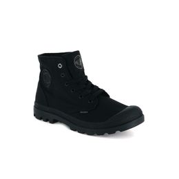 Schn&uuml;rboots Palladium "MONO CHROME", Damen, Gr. 39, schwarz, Textil, Schuhe Schn&uuml;rboots, Schn&uuml;rstiefel, Schn&uuml;rstiefelette aus Canvas