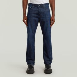 G-Star Raw Straight-Jeans G-STAR "Dakota Regular Straight", Herren, Gr. 30, L&auml;nge 34, worn in midnight, Denim/Jeans, Obermaterial: 100% Baumwolle, gerade normal, Jeans Straight-Jeans, Mid Rise