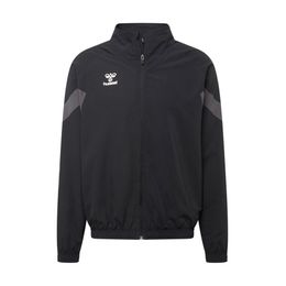 Hummel Sportjacke 'Travel' Herren Gr&ouml;&szlig;e L grau / schwarz / wei&szlig;
