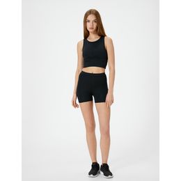 KOTON Shorts Damen Gr&ouml;&szlig;e XS schwarz