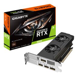 Gigabyte Grafikkarte "GeForce RTX 3050 OC Low Profile 6G"ohne farbbezeichnung, Grafikkarten