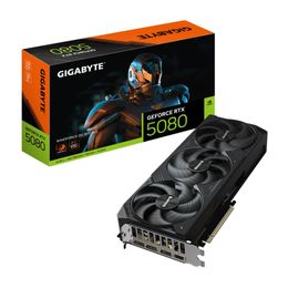 Gigabyte Grafikkarte "GeForce RTX 5080 WINDFORCE OC SFF 16G Grafikkarte - 16 GB GDDR7, 256 B"ohne farbbezeichnung, Grafikkarten