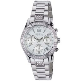 Breil Uhr 'C'est Chic' Damen Gr&ouml;&szlig;e One Size silber / wei&szlig;