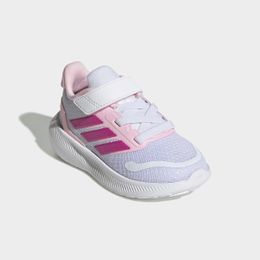 Sneaker adidas Sportswear "RUNFALCON 5 KIDS", M&auml;dchen, Gr. 24, ftwwht, clpink, gretwo, Synthetik, Textil, Schuhe Sneaker, mit Klettverschluss