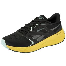 Laufschuh Reebok "ENERGEN TECH PLUS 2", Gr. 45,5, schwarz, golden haze, glitch aqua, Synthetik, Textil, Schuhe Laufschuh