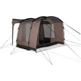Kampa Traverse Poled Low Busvorzelt f&uuml;r 4 Personen 180 &ndash; 210 cm Anbauh&ouml;he - Reisemobil- & Busvorzelte