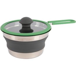 Bo-Camp Faltbare Stielpfanne Silikon 1,3 Liter - Camping Pfannen & Woks