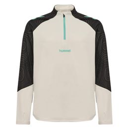 Hummel Sportsweatshirt 'BLAZE 2.0' Jungen Gr&ouml;&szlig;e 128 elfenbein / aqua / schwarz