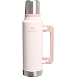 Stanley Classic Legendary Bottle Isolierflasche 1,4 Liter Hammertone Rose Quartz - Isolierflaschen & Isobeh&auml;lter von Stanley 1913