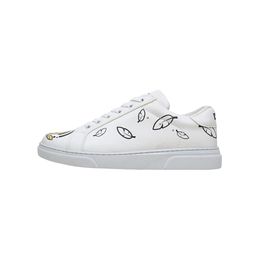 DOGO Sneaker low 'Ace Sneakers - Feeling-Happy' Damen Gr&ouml;&szlig;e 39 wei&szlig;