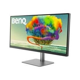 BenQ PD3420Q, LED-Monitor 87 cm (34 Zoll), schwarz/silber, UWQHD, IPS, USB-C, HDMI