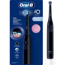 Braun Oral-B iO2 Serie 2 Night Black, Elektrische Zahnb&uuml;rste schwarz