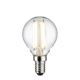 Paulmann LED-Leuchtmittel "Eco-Line Tropfen 840lm 4W 4000K klar 230V", L:7,8cm &Oslash;:4,5cmtransparent, Leuchtmittel