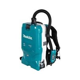Makita Akku-Rucksackstaubsauger VC012GZ01, Bodenstaubsauger blau, ohne Akku und Ladeger&auml;t