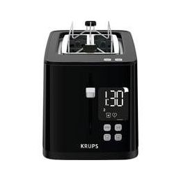 Krups Smart'n Light Toaster KH6418 schwarz, 850 Watt, f&uuml;r 2 Scheiben Toast