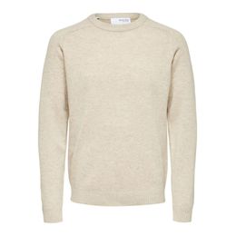 Selected Pullover Herren Gr&ouml;&szlig;e M beige