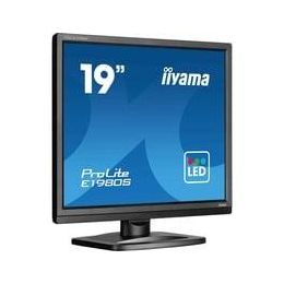 iiyama ProLite E1980S-B1, LED-Monitor 48 cm (19 Zoll), schwarz (matt), SXGA, TN, HDMI, DP
