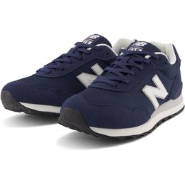 Sneaker New Balance "ML 515", Herren, Gr. 44,5, blau (navy, wei&szlig;), Leder, Textil, Schuhe Sneaker, Topseller